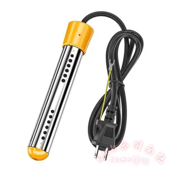 注意事項※使用中、ヒーターを完全水に入れてください。※コンセントの共用は禁止です。（2つのヒーターを一つのコンセントで使用しないでください）※使用中、手で触らないでください、触る前に必ずプラグを抜いてください。※金属類の容器での使用は禁止で...