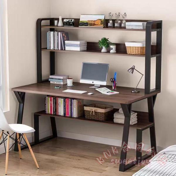 【材料】作業机 滑らかな木目調を採用しており、繊細で光沢があります。滑らかで繊細な天板、おっとりしている美観、お手入れ簡単、耐摩耗性、耐水性。【多機能】-(1)広い天板デザイン、テレワーク デスク 置スペースを増大させて色んな物を置けます。...