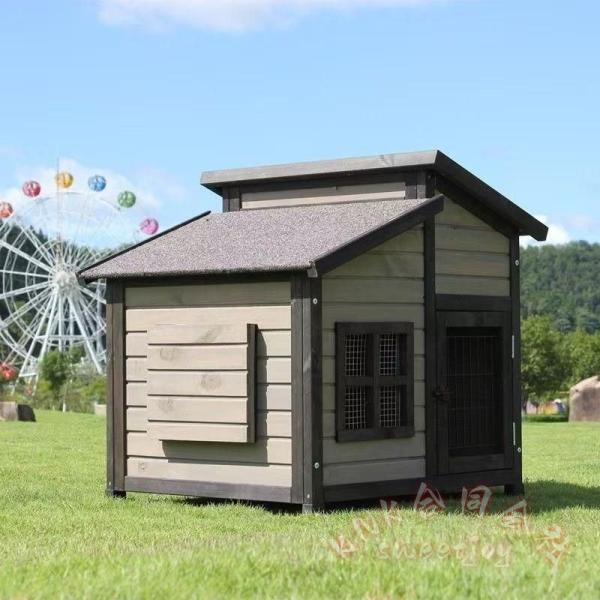 ペットケージ 犬用サークル 中、大型犬 ケージ ，無垢材の犬小屋 屋外の木造犬小屋 大型犬小屋 屋外防水犬小屋 (Size : 84*74*80cm).海外製品のため、輸送時に外箱の擦れや凹み等が発生する場合がございます。商品本体の使用に問...