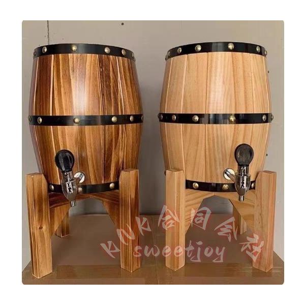 ビールサーバー 自宅 業務用 家庭用 店舗用 バー イベント 樽 3リットル オーク 木製 バー キッチン 厨房