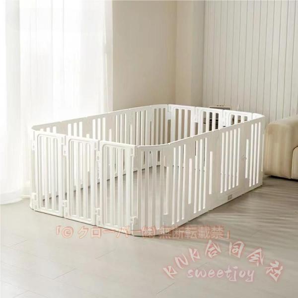 商品情報・商品名：ペットサークル・素材：高密度HDPE・カラー：ホワイトホワイト・ブラウンホワイト・ブルーホワイト・グリーン・高さ：67CM・適応犬種:約3.8cmの隙間を通れるサイズの小型犬および高さ67cmを飛び越えられる大型犬には不向...