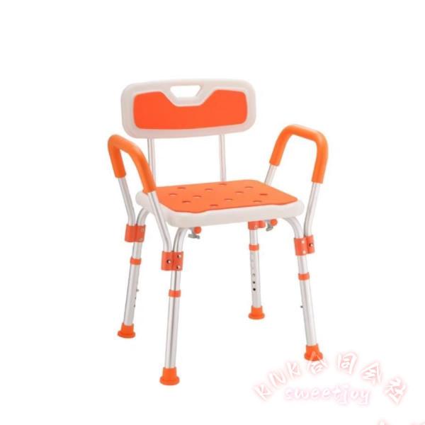 肘置き付き バスチェア冷たくない座面としっかり握れる手すりで入浴をサポート！■手すり付きで安心して立ち座りできる■U字座面で、座ったまま局所を洗うことができます■立ち上がる必要がないため、転倒のリスク防止にも■背もたれ、手すりはお好みで取り...