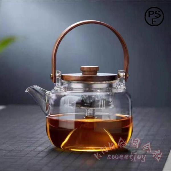 ガラス素材：このガラスティーポットはホウケイ酸ガラスでできており、-20°Cから150°Cまでの瞬間的な温度変化に耐えることができ、耐熱衝撃性があります。 そのため、どんなシーンでも使える丈夫で美しい急須です。垂れない注水口：ティーポットの...