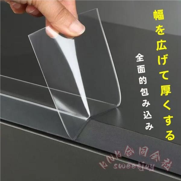 商品名:ベビーガード クッション コーナーガード 透明 エッジクッション 赤ちゃん ぶつかり 防止 対策 カット可能 ベビー 安全対策 角 コーナー ガード カバー PVC                             商品説明:...