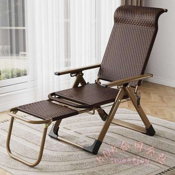 【手作り藤製リクライニングチェア】クールと通気性、簡単にきれいに、タフなPEの藤滑らかで繊細な表面を有し、良好な柔軟性、適度な硬さ、より良い身体の曲線にフィットし、蒸れる悩みがないで、サラサラの状態を保ち、夏でとても涼しく気持ちいいです。荷...