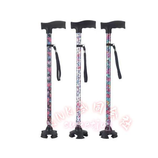 杖 おしゃれ 自立式 四点杖 自立杖 つえ 介護 自立 軽量 伸縮 歩行補助 レディース 女性用 敬老の日 誕生日 ギフト ステッキ 長さ調節 高齢者 四足杖