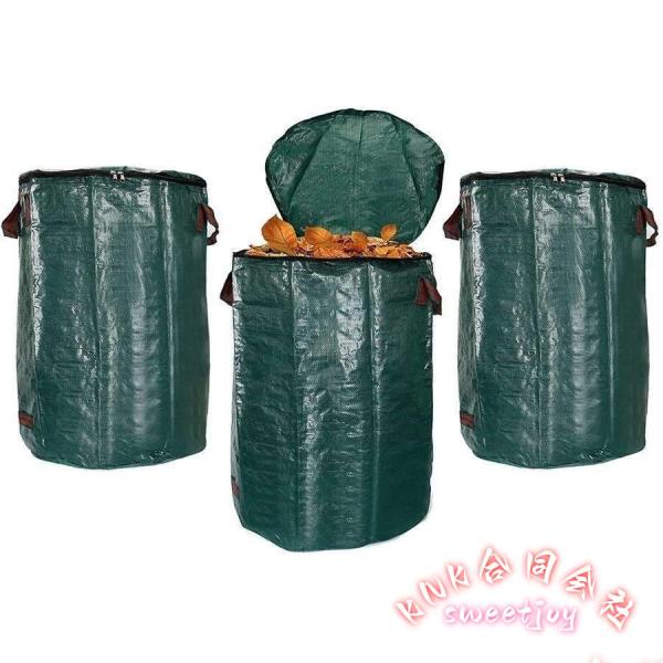 商品名：お庭のおそうじ袋 用途:草?落ち葉などのごみ入れ等セット内容：　2サイズ選択可能セットA：120L 直径45cm×高さ76cm　3枚組   セットB：272L 直径67cm×高さ76cm　2枚組耐加重:約5kg(1時間持上げ)折り畳...