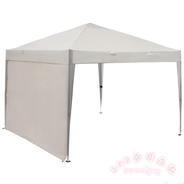 大型テント-高耐水加工- 生地には高耐水加工が施されており、防水性能の目安となる耐水圧は約1800mmなのでさらに、縫い目からの雨漏れを防ぐシート加工が施されています。【素材】フレーム : スチール、生地 : ポリエステル(150Dオックス...