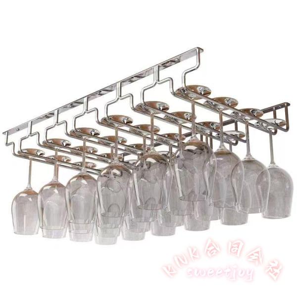 ●ワインガラスホルダーは頑丈で、美しく機能しています。それはほとんどキッチンキャビネットシェルフの棚を解放し、スペースを追加し、そして物事をきつくし続ける！●私たちのカップホルダーはステンレス鋼で作られています。●ステムウェアホルダーは、任...