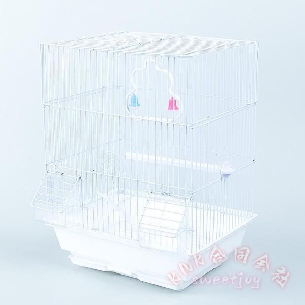 ◆通気性抜群文鳥やカナリアなどのフィンチからセキセイインコなどの小型インコが過ごせる鳥かごです。金網のため通気性がよく、ケージ内の空気循環を確保できます。◆止まり木・エサ入れ・ブランコが付属エサ入れにはそれぞれカバーが付いており、食べこぼし...