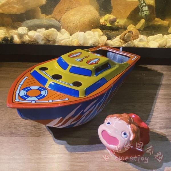 ◆ページ下にある「発送について」「注意事項」必ずお読みいただき、ご納得いただけた方のみご購入お願いいたします。実際の炎とろうそくを使い、「ボイラー」を熱し、排気管を使ってボートを水中に移動させるSTEAM BOATのブリキのおもちゃです。キ...