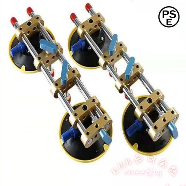 強力な吸盤、ガラス加工吸盤、スーパー吸盤、多機能グリップ、車、修理、しっかりと調整可能なダブル吸盤、シーリング、プロのカウンター設置ジョイントツール