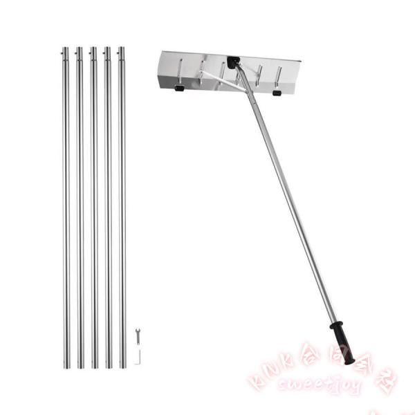 商品の説明                                           仕様 素材：アルミ合金 カラー：スチール ソルダーの長さ: 63cm ショベルの幅：15cm ロッドの数 5本 (連結可能) 各ロッドの長さ：1...