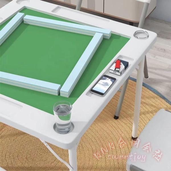 麻雀卓 手打ち 折りたたみ マージャン卓 テーブル 麻雀台 高密度ポリエチレン 耐荷重200kg ハニカム構造 軽量8kg 74x74