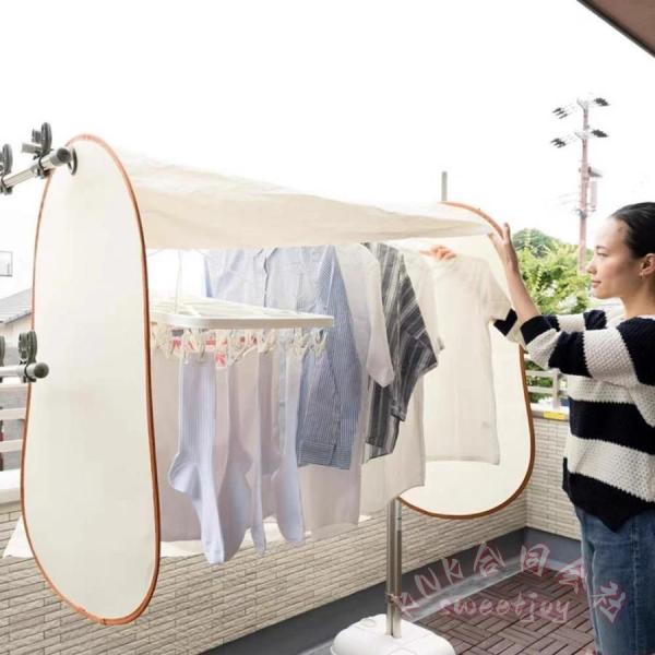 雨・花粉・紫外線対策に。専用カバー付き 洗濯物保護カバーです。洗濯物を外に干すと花粉や埃、突然の雨が心配。意外と多い、外干しトラブルに。洗濯物を包み込むようにガードができます。下着類の目隠しにも。使わない時はスリムに折りたたみが可能です。物...