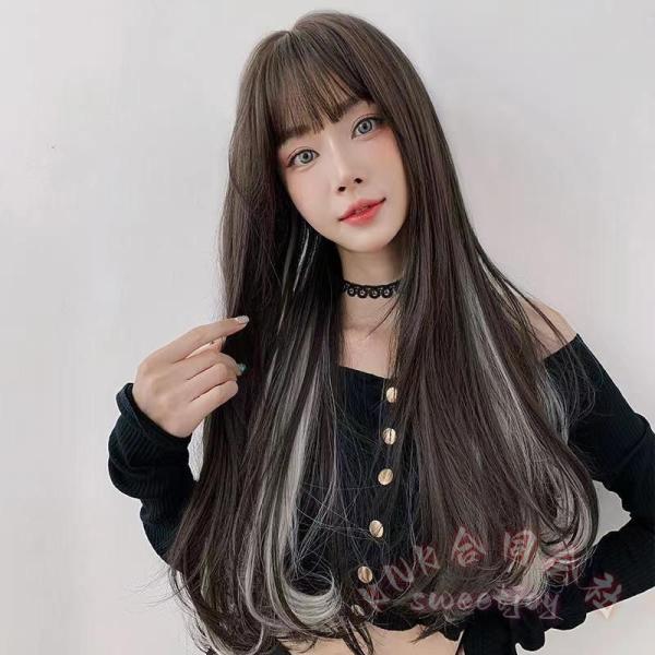 【高品質素材】高温糸高級ファイバーで、コテ・アイロンで150度まで使用可能です。 人工頭皮を採用し、人毛に近づいたまるで自分の髪ような質感、光沢、非常に柔らかい手触りです。【自然なスタイル】耳掛けをした時に自然に見えるように、もみあげは長め...