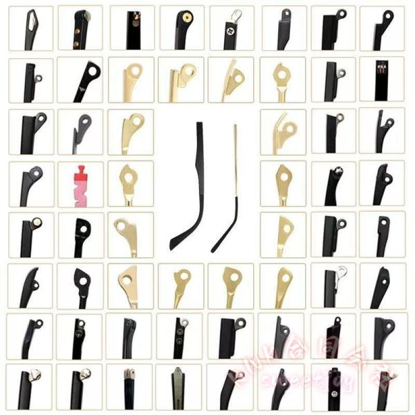 商品詳細材質:PU、樹脂重量:約10g（サイズにより）サイズ:幅約6mm、ネジ穴幅2mm、ネジ深さ5.6mmメガネ部品、メガネ足、メガネ修理やメガネ交換などのご依頼をお承ております。多種類のメガネ足を販売しており、ご好きなタイプからお選びく...