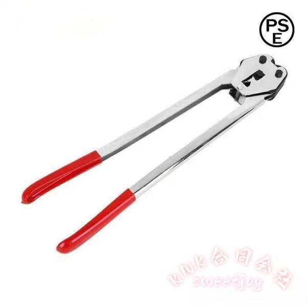HCTOOL 梱包機内容: 1*封緘機、重量: 1.9kg 適合バンド幅: 12?19mm .マンガン鋼材の厚さ：4MM タイトな咬合力、より安定した信頼性三角形の固定原理： スムーズな操作 超高効率 最大?束力：60KG 適合バンド幅:0...