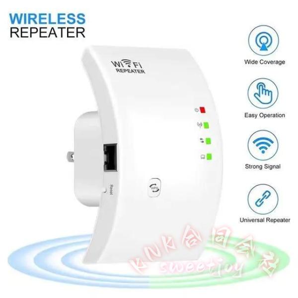 最新の内蔵チップを搭載した，このwifiエクステンダーはWLANネットワークのカバレッジをすばやく簡単に拡張でき、より強力な信号を生成します。スムーズで高速なデータ伝送を実現します。家中どこにいても快適にWi-Fiを楽しめます。上位チップを...