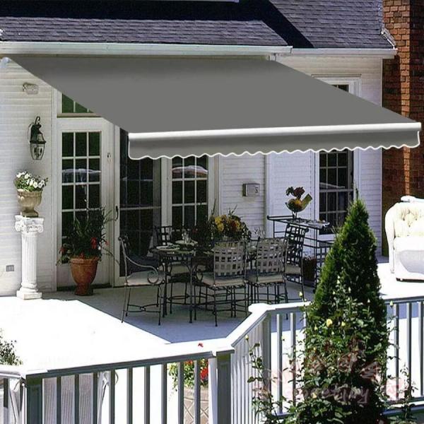 【高品質の素材】パティオの日よけフレームはスプレーペイントとアルミニウム合金でできており、耐久性があります。高品質のOsbシェードクロスである。軽量設計と頑丈な構造により、特定のスケールの風に耐えることができます。【高さ調節可能】日よけの高...