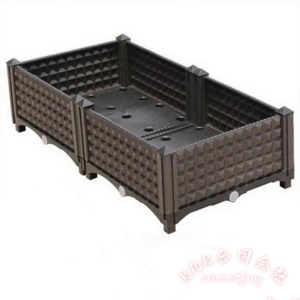 ? 安定した構造と安全な素材：再生プラスチックで作られたこの隆起したガーデンベッドキットは、耐久性があり、食品安全で腐敗しにくく、簡単に洗えます。コンパクトなフレームは、重い土壌に信頼性の高い安定したサポートを提供します。? 自己給水設計：...