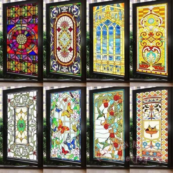 製品：無接着静電ウィンドウフィルム製品パターン：マグノリアサイズ：40cmx100cm（15.74inx39.37in）、45c mx200cm（17.71inx78.74in）、50cmx100cm（19.68inx39.37in）、60...