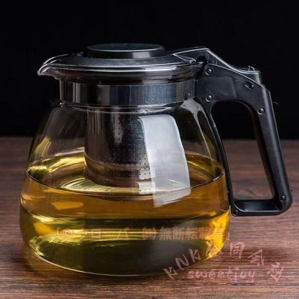 【耐熱ガラスティーポット】ボロシリケイトガラス（耐熱ガラス）耐熱温度：-20℃~150℃ の温度差が耐える。冷たい飲み物はもちろん、熱い飲み物もOK。【手つくり耐熱ガラス急須】ティーポットは熟練ガラス作家手作りならではのデザインと機能が自慢...