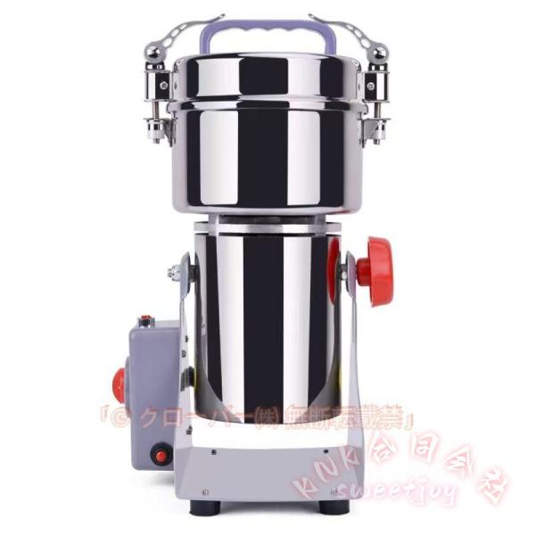 ハウジングの材質：ステンレス鋼認定：RoHS指令、CE、UR、CBパワー（W）：1800W電圧：110V電圧：110Vコーヒー豆や穀物・漢方薬・ドライハーブ・スパイス・コショウなどを粉末状にできます。家庭用として使用するのはもちろん、研究所...