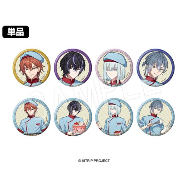 18TRIP×スイパラ Cafe トレーディングマット缶バッジ 1pcs●商品仕様【サイズ】57mm【素材】紙・PET・ブリキ【製造国】日本【必ず購入前にご確認ください】※キャラクターはお選びいただけません。※ご入金後のキャンセルは受け付け...