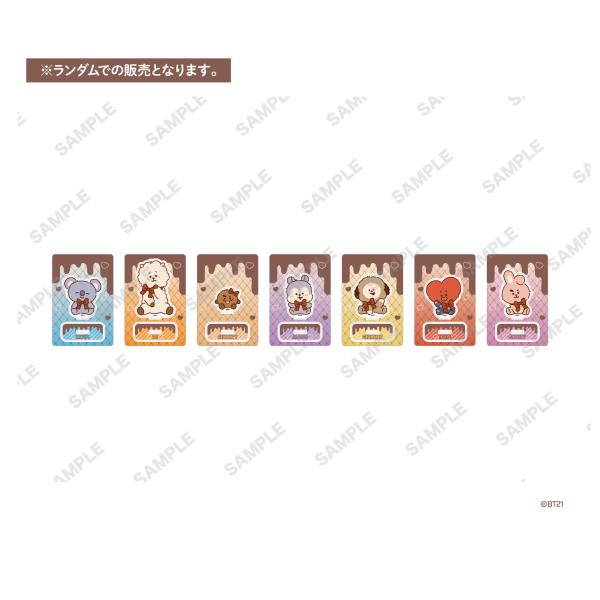 BT21 Creamy Chocolate トレーディングアクリスタンド●商品仕様【サイズ】約W100×H150mm【素材】アクリル【製造国】中国【必ず購入前にご確認ください】※キャラクターはお選びいただけません。※ご入金後のキャンセルは受...
