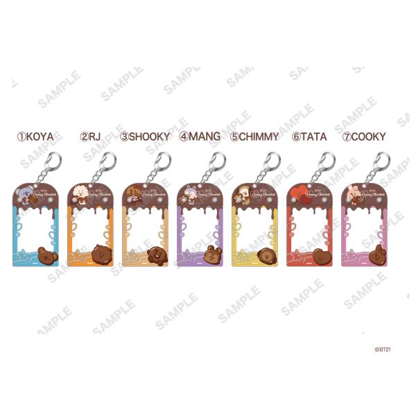 BT21 Creamy Chocolate トレカケース●商品仕様【サイズ】約75×H135mm【素材】アクリル、PP、鉄【製造国】日本【必ず購入前にご確認ください】※ご入金後のキャンセルは受け付けておりません。※こちらの商品は代金引換は利...
