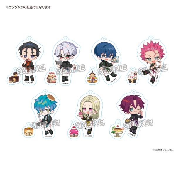 カリスマお菓子なスイーツパーティCAFE トレーディング2連アクリルキーホルダー●商品仕様【サイズ】キャラ：70×70mm以内【素材】アクリル・鉄【製造国】日本【必ず購入前にご確認ください】※キャラクターはお選びいただけません。※ご入金後の...