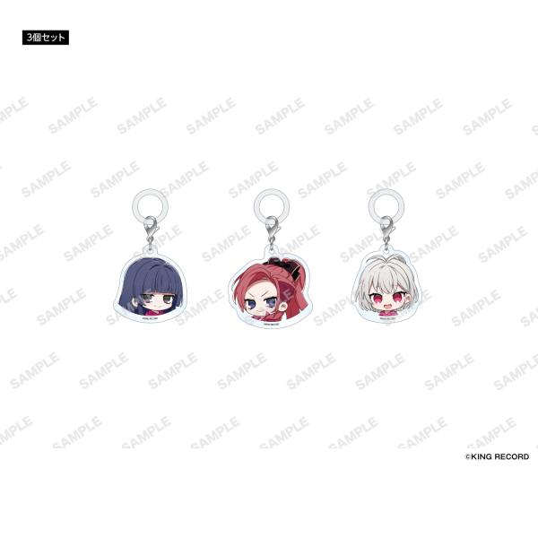 ヒプノシスマイク×スイパラ 第8弾 アンブレラマーカー3個セット　言の葉党●商品仕様【サイズ】約50mm×50mm以内【素材】アクリル【製造国】中国【必ず購入前にご確認ください】※ご入金後のキャンセルは受け付けておりません。※こちらの商品は...