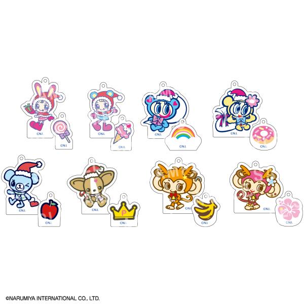 NARUMIYA CAFE トレーディング2連アクリルキーホルダー●商品仕様【サイズ】キャラ：50mm以内モチーフ：30mm以内【素材】アクリル【製造国】日本【必ず購入前にご確認ください】※キャラクターはお選びいただけません 。※ご入金後の...