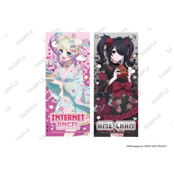 アニメ「NEEDY GIRL OVERDOSE」　フルカラータオル●商品仕様【サイズ】H800mm×W340mm【素材】ポリエステル【製造国】日本【必ず購入前にご確認ください】※ご入金後のキャンセルは受け付けておりません。※こちらの商品は代...