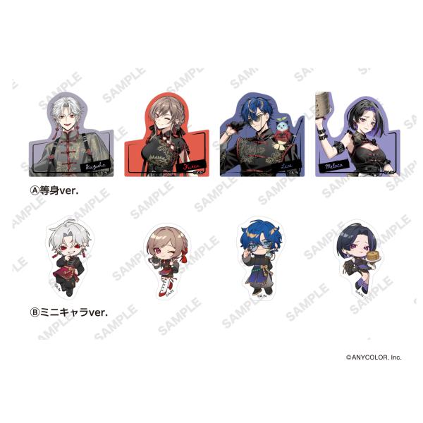 にじさんじ第14弾 ステッカーセット（4枚入り）●商品仕様【サイズ】約50mm以内【素材】紙【製造国】日本【必ず購入前にご確認ください】※ご入金後のキャンセルは受け付けておりません。※こちらの商品は代金引換は利用いただけません。※店舗でのお...