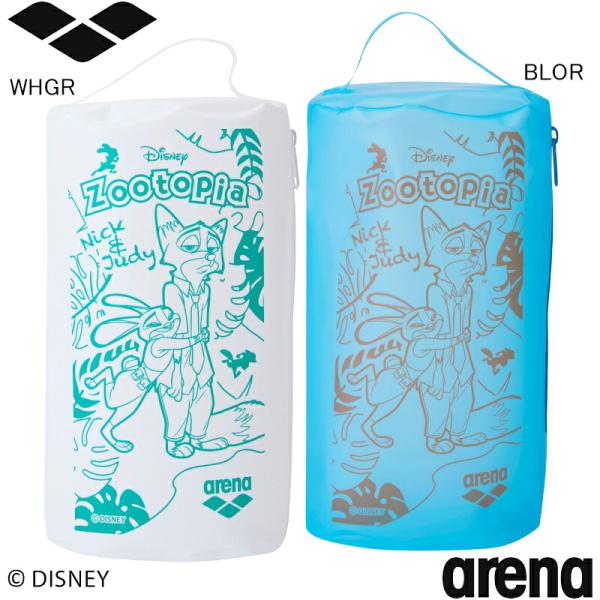 ◇スタイル◇ディズニー(DISNEY)ズートピア(ジュディ・ニック)プルーフバッグ28x15x12cm日本製 ◇特　徴◇Disney(ディズニー)デザインのプルーフバッグ1つ持っていると便利なラウンド型プールで泳いだあとに濡れた水着やキャッ...