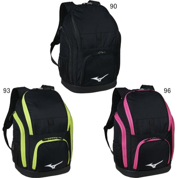 ◇スタイル◇バックパックL35xW24xH50cm容量約35L中国製◇特　徴◇プルブイ収納可能なフロントポケットに加え、筋膜ローラーやサンダル収納可能なサイドポケット搭載◇材　質◇ポリエステル(裏加工ポリウレタン)合成皮革(ポリウレタン)◇...