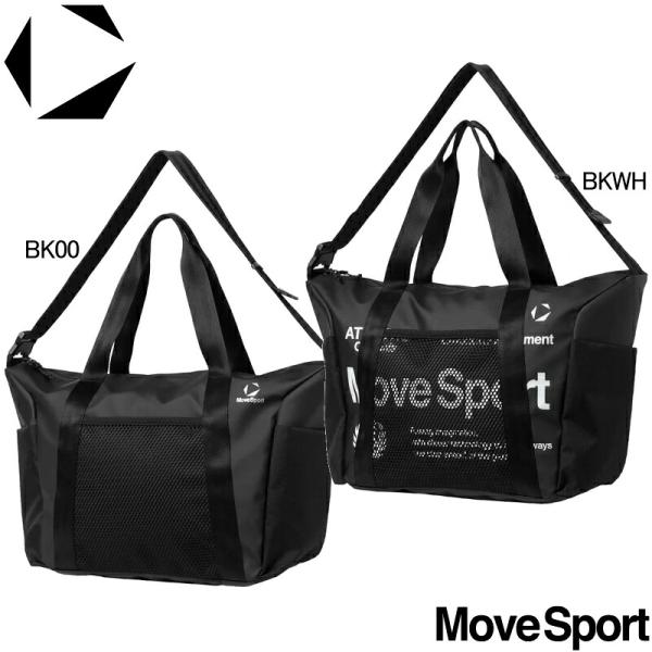 ◇スタイル◇デサント(DESCENTE)ムーブスポーツ(MOVESPORT)ジムトートバッグW35×H32×D18cm容量：約25L重さ：約700g再帰反射部分抗菌防臭ベトナム製◇特　徴◇総容量25Lのショルダーベルト付きトートバッグ水を染...