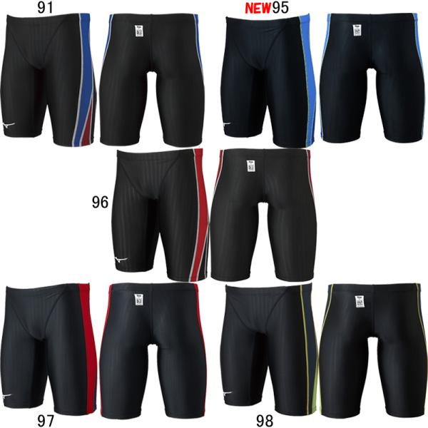 ◇スタイル◇ストリームエースメンズハーフスパッツ股下約26.5cm(Mサイズ)中当て裏地仕様WORLD AQUATICS(旧FINA)承認モデル ベトナム製・日本製 ◇特　徴◇低抵抗・撥水加工ニット素材のレース水着　STREAM ACE生地...