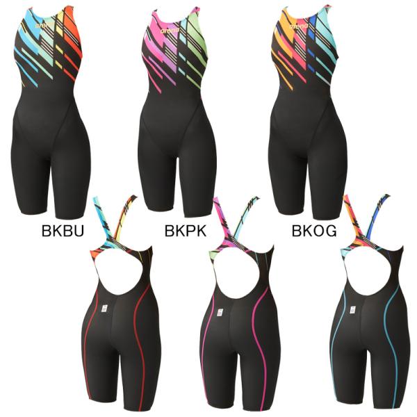 ◇スタイル◇COLORS OF EXCITEMENTAQUA Xtremeアクアエクストリームレディスハーフスパッツクロスバックひざ上丈フック式パッドうけつき(カップは附属していません)World Aquatics承認モデル日本製・中国製◇...