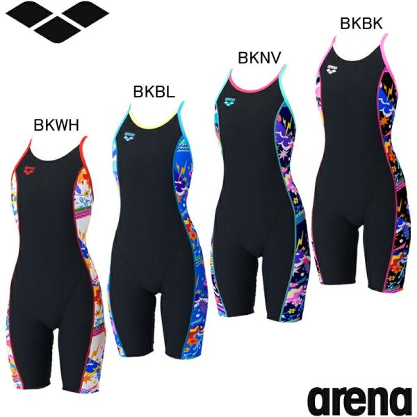 ◇スタイル◇VIBRANT WEATHERレディスハーフスパッツタフスーツオープンバック膝上丈フック式カップうけつき(パッドは付属していません)裏地つき(前身頃と脇切替え部分・黒)中国製※この商品は縫製上、一点一点プリント柄の見え方に違いが...