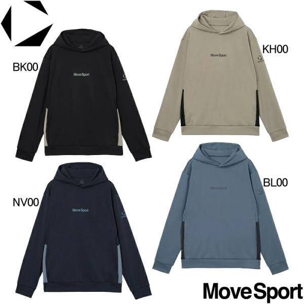 ◇スタイル◇デサント(DESCENTE)MOVESPORT(ムーブスポーツ)フード付きパーカースウェットフーディーフルジップS.F.TECH吸汗ストレッチUV CUT(UPF50+)レギュラーシルエットインドネシア製●商品の実寸(商品の仕上...