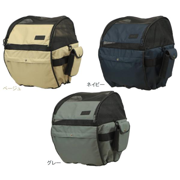 ・電動アシスト自転車の前かごをペットキャリーにする自転車用カゴカバー・通常サイズのカゴから電動アシスト車のワイドカゴまで対応・天井とサイドには通気性の高いメッシュの窓付きで、移動中ペットの様子が見えて安心・窓は2段階で開けることができ、開け...