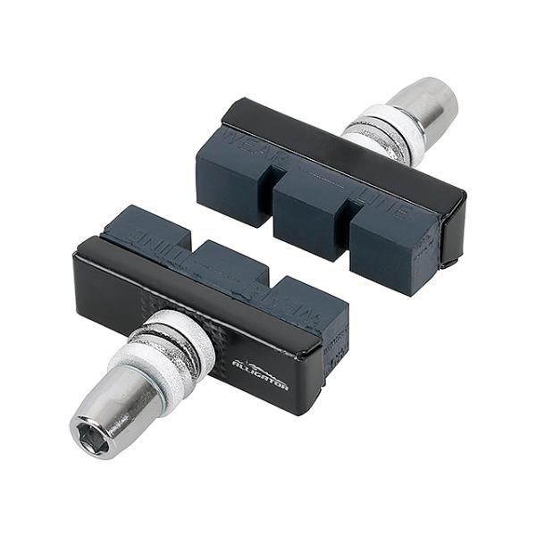 ・電動アシスト自転車用ブレーキシュー、ナットセット  ※アルミリム用※パッケージのデザイン、仕様は予告なく変更となる場合があります。