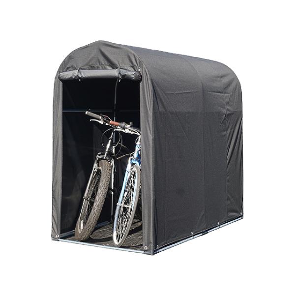 ・一体幕により素早く組み立てることが可能なパイプガレージ・組立てた骨組みに前後天面が一体となった幕を被せるだけの簡単組み立て仕様・雨や風、ホコリから愛車をしっかりガード・自転車やバイクはもちろんお子様の乗り物やおもちゃ、ガーデニング用品の収...