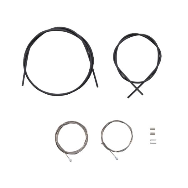 ■付属品　アウターケーブル：SLR φ5mm×1400mm×1本、φ5mm×800mm×1本、インナーケーブル：PTFEコーティング φ1.6mm×2050mm×1本、φ1.6mm×1000mm×1本、アウターキャップ×2個、インナーエンド...