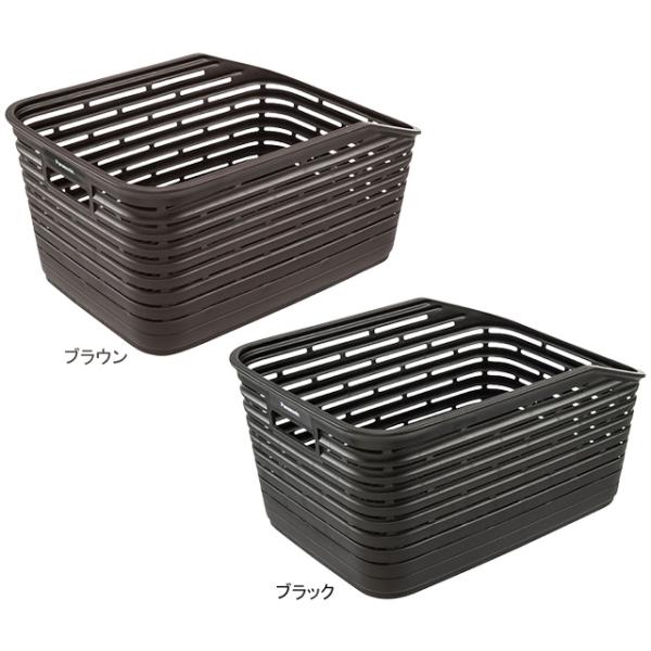 ・パナソニックビビシリーズやティモシリーズに最適なリアバスケット・中の荷物が見えにくいデザイン・内側は角を丸くした荷物にやさしい設計 ■素材　樹脂■サイズ  幅360mm×奥行490mm×高さ240mm容量：27L最大積載量：15kg ※ク...