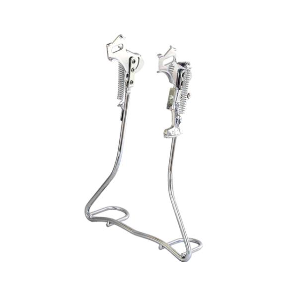 ・幅広設計で安定感のあるワイドスタンド・スタンドをたてるだけで自動でロックのかかるオートロック機構・踏むだけで簡単にロックを外すことができるソフトロック機構・少ない踏力でスタンドをたてることができるアシスト機構・太い、厚い、広いと3拍子揃っ...