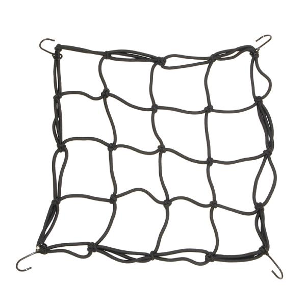 ・盗難防止や荷物の固定などに便利なバスケット用ネット ■サイズ  300mm×300mm